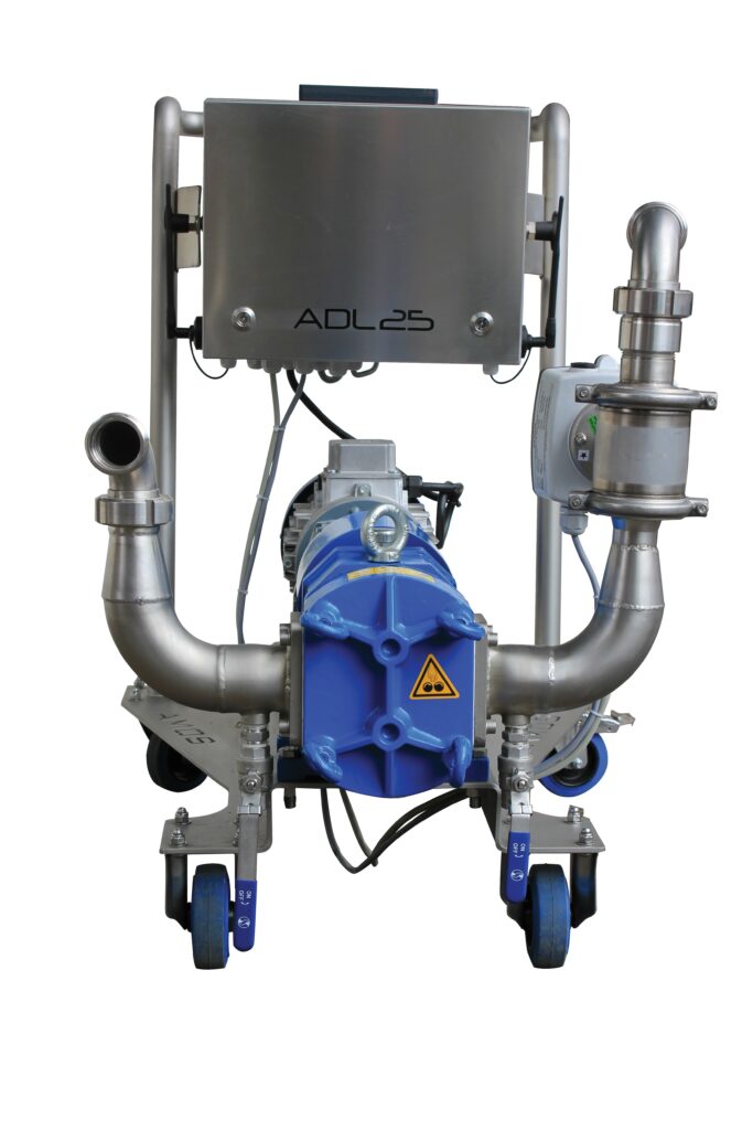 ADL Lobe Pump Model 4 - Gentle Transfer System